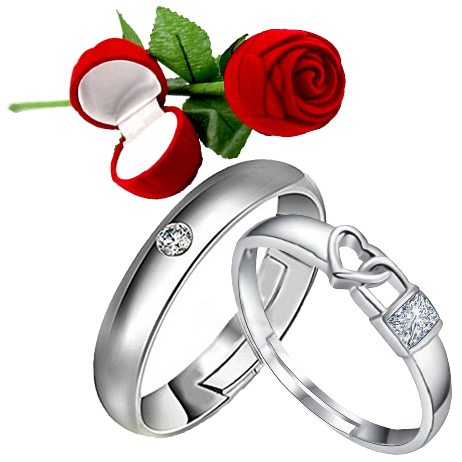 'Proposal Adjustable Couple Ring