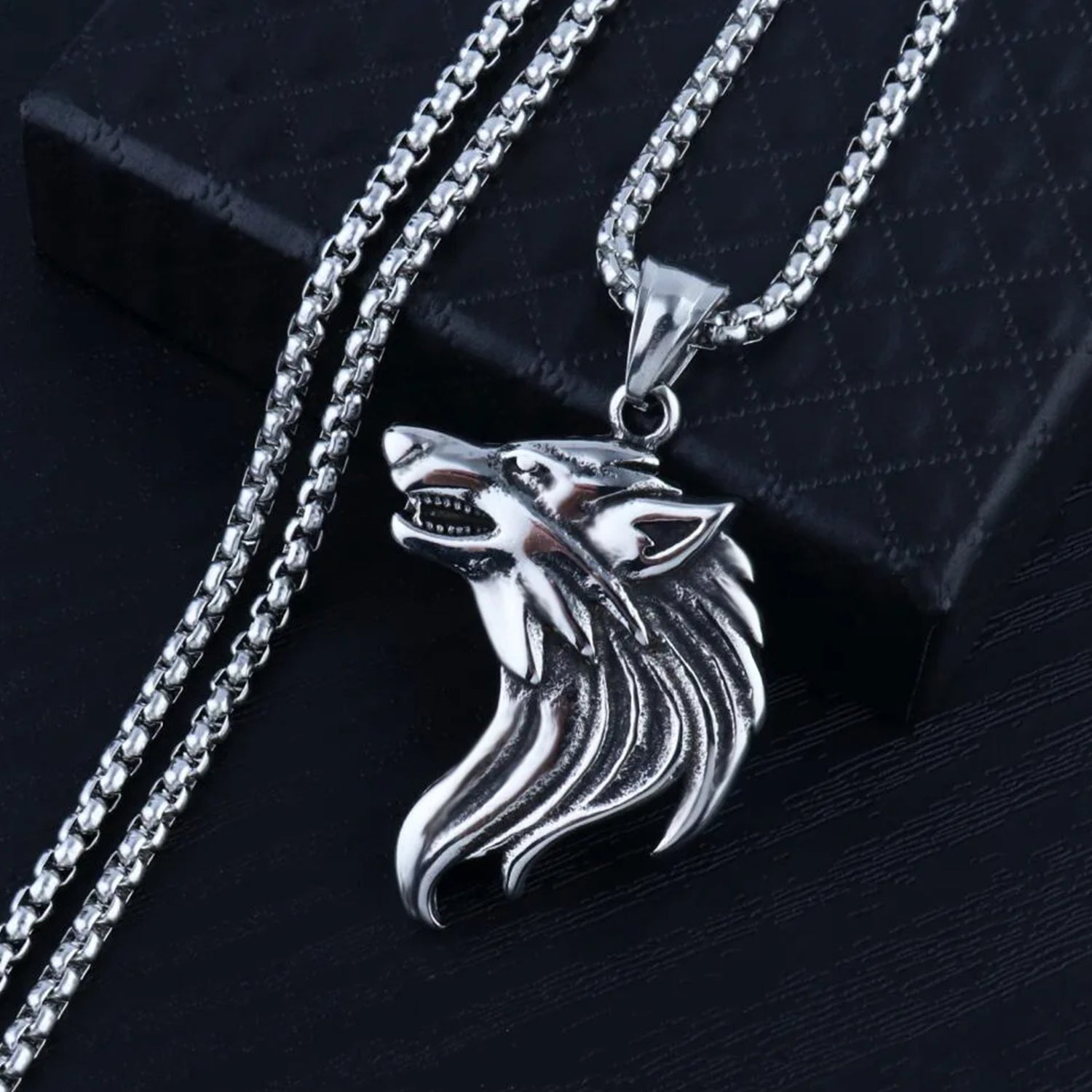 Wolf-Shaped Pendant – Trends EMarketing Pvt. Ltd.